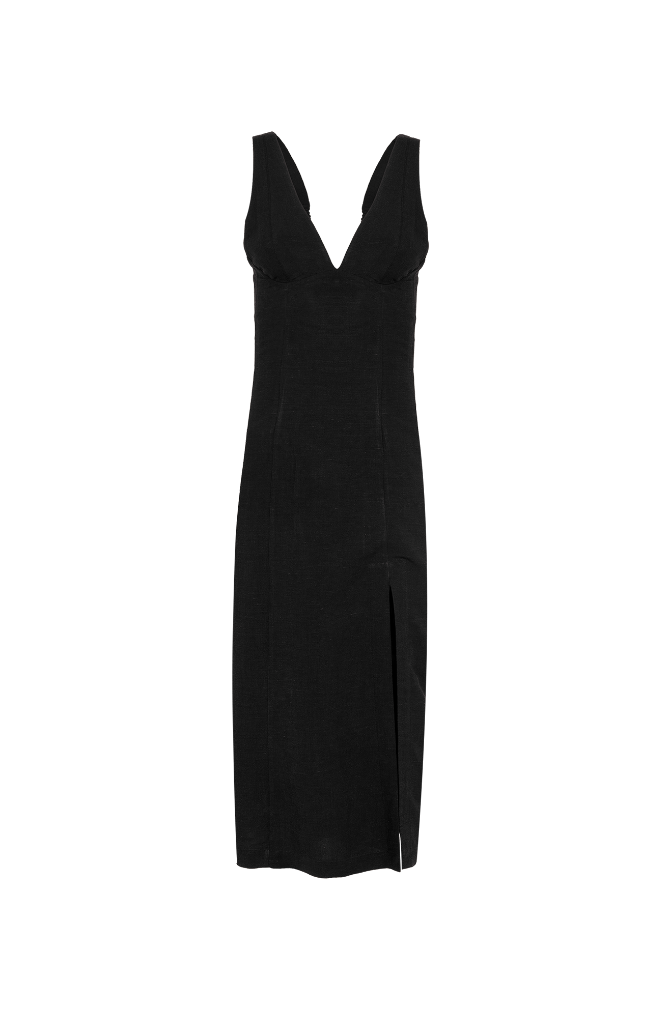 Vestido Midi Gail Black - ViX Paula Hermanny Brasil
