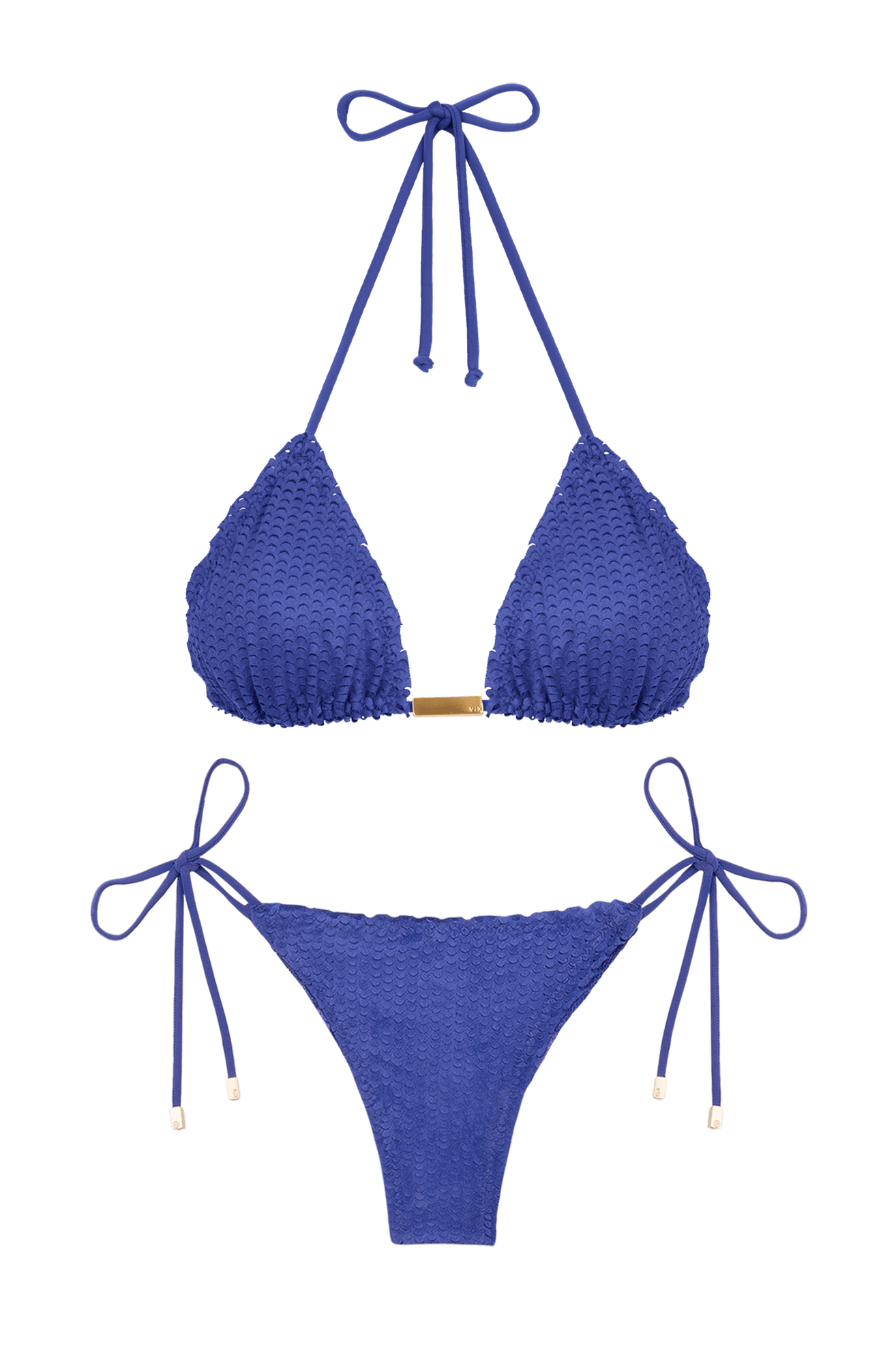 Top Scales Tri Ripple Lazuli e Calcinha Scales Ripple Br Lazuli. - ViX Paula Hermanny Brasil