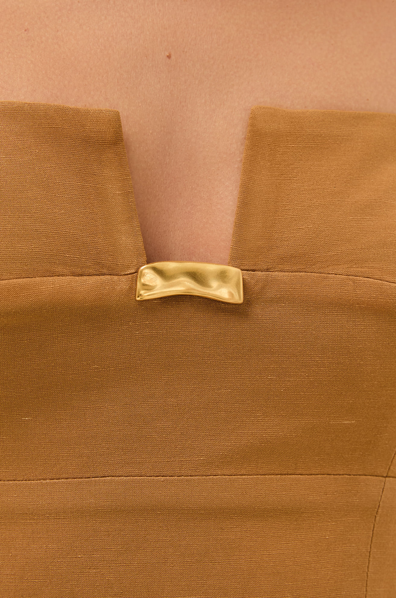 Top Bel Toffee e Saia Longa Clara Toffee - ViX Paula Hermanny Brasil