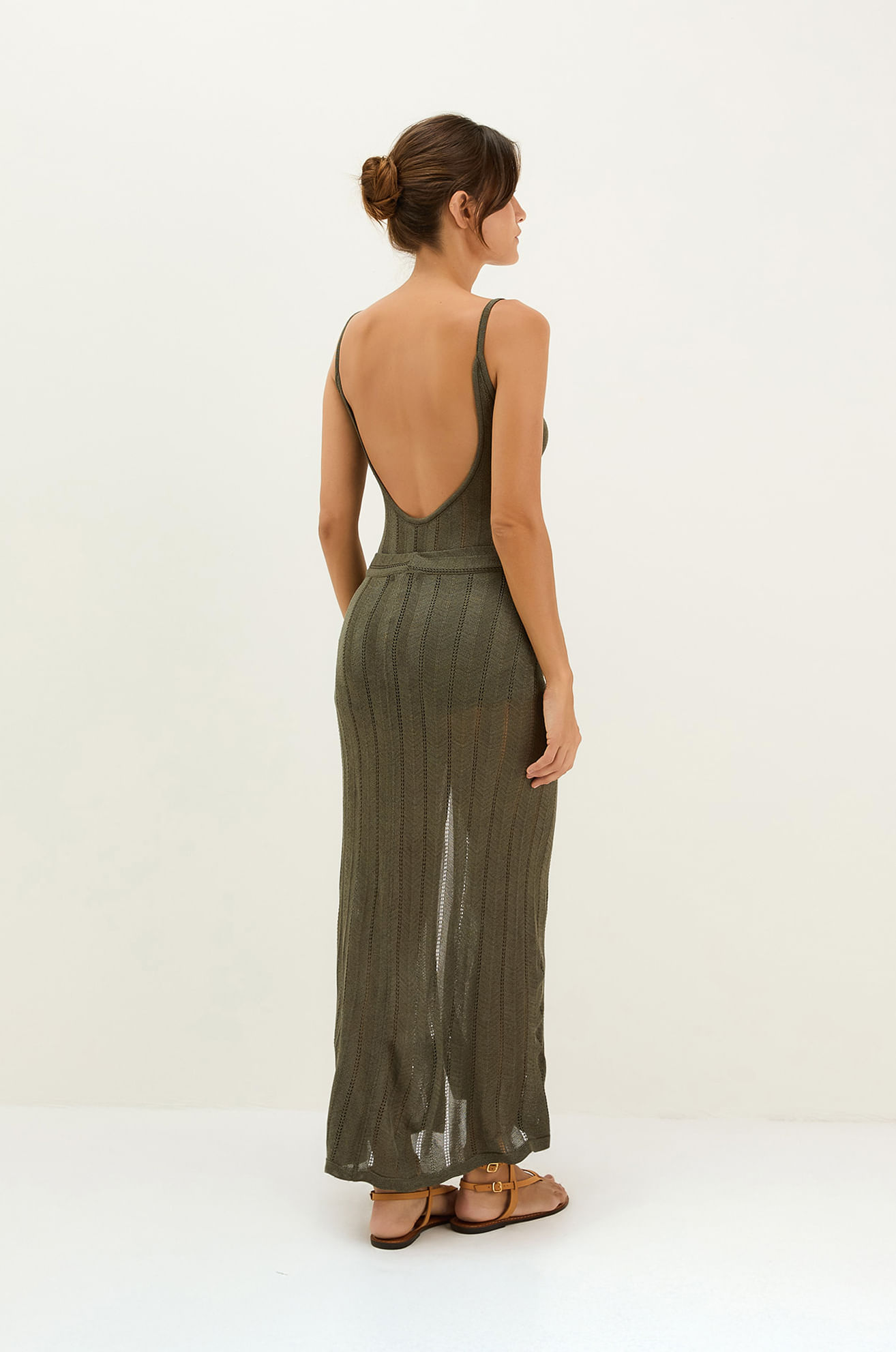 Body Elba Tricot Evergreen e Saia Longa Vis Tricot Evergreen - ViX Paula Hermanny Brasil